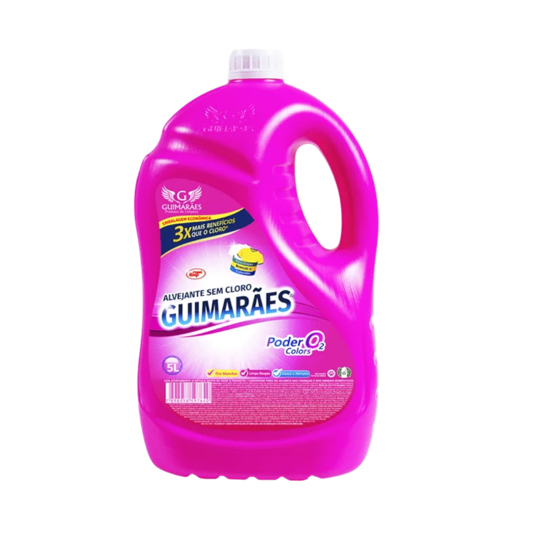 Alvejante Sem Cloro Guimarães 5 Litros - mc7distribuidora.com.br