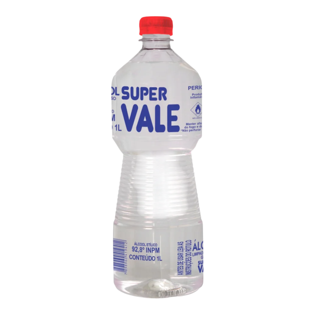 Alcool Supervale 92% 1 Litro - mc7distribuidora.com.br